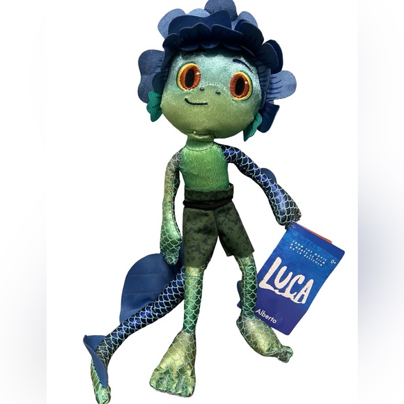 Disney | Toys | Luca Leonardo Stuffed Plush Toy Disney Pixar Film ...